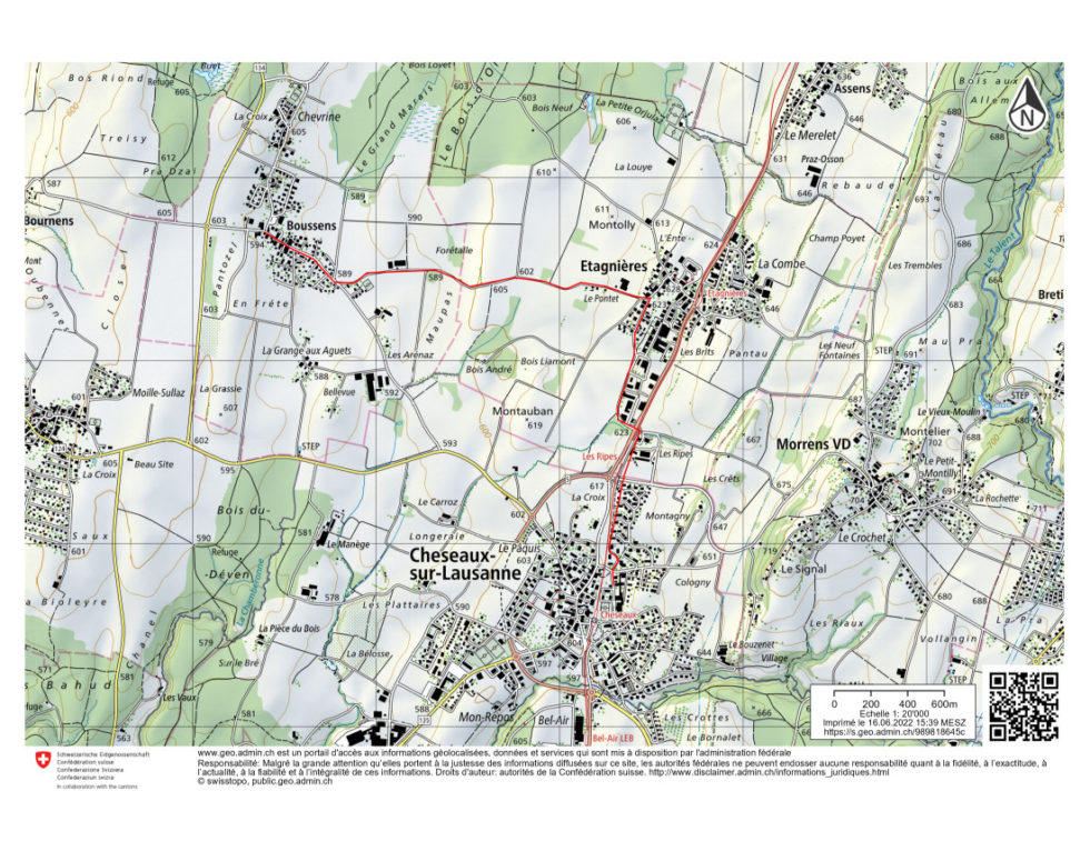 Parcours Boussens – Collège de Derrière-la-Ville | Boussens